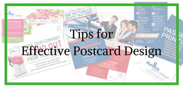 Effective Postcard Design Tips - Bellia South Jersey Printing